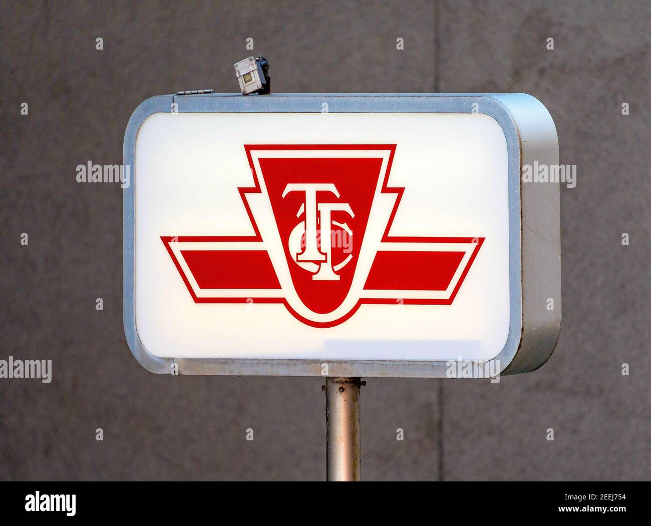 Toronto transportation commission sign hi-res stock photography and ...