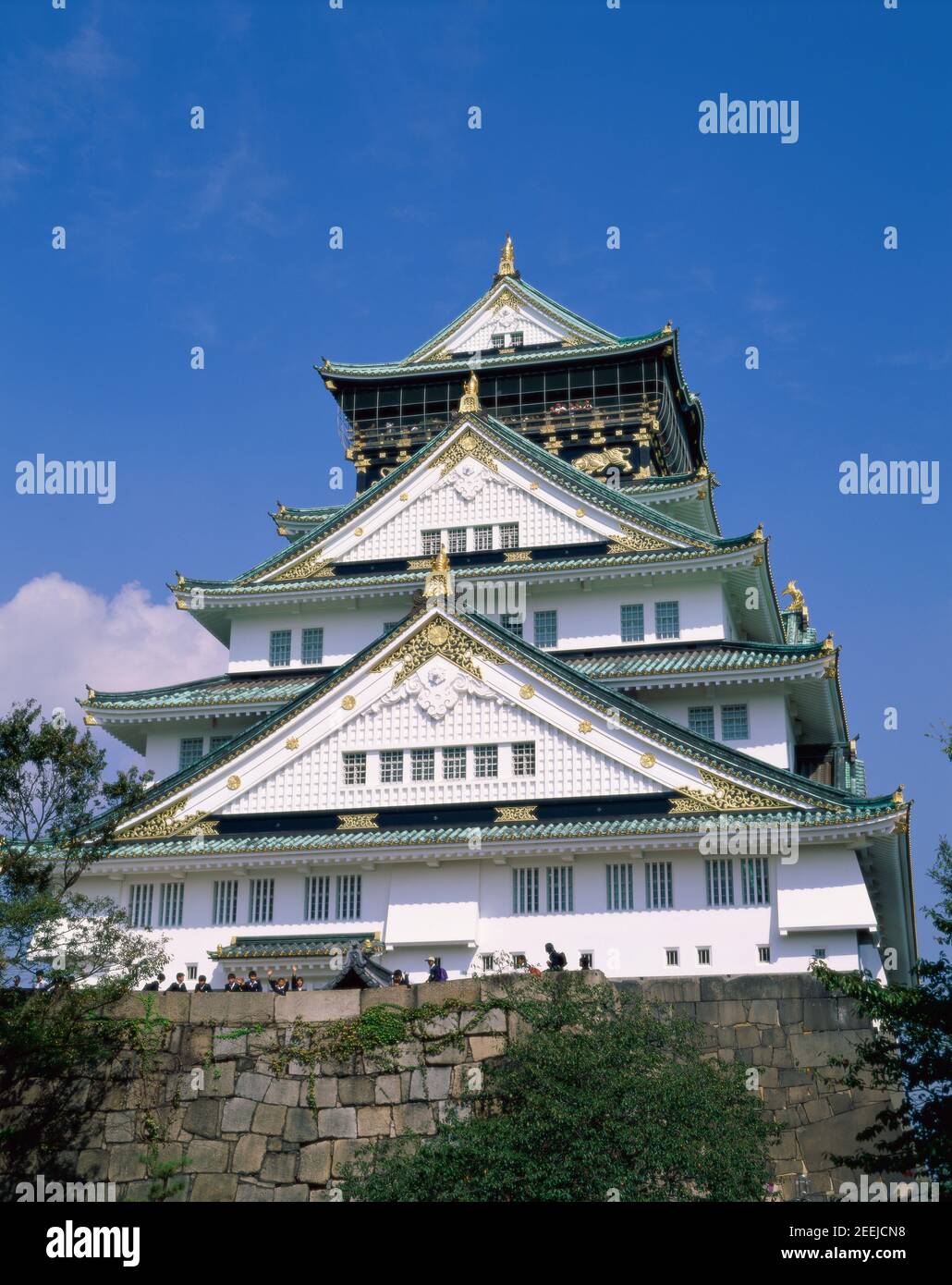 Japan, Honshu, Osaka, Osaka Castle Stock Photo - Alamy