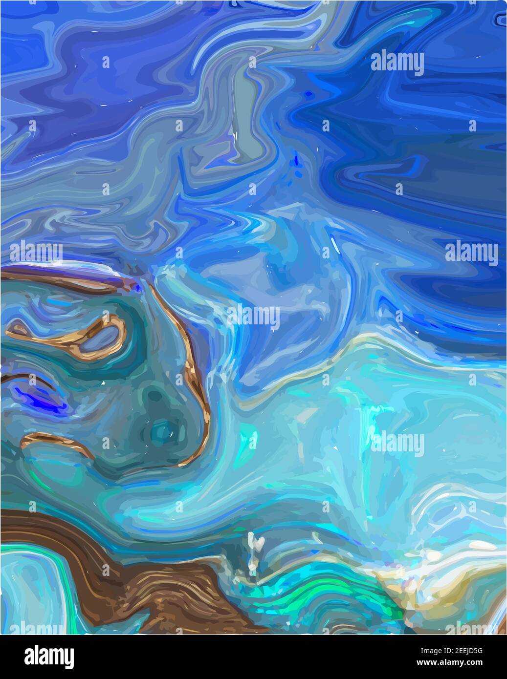 Vector background for a sea map for a computer game Stock Vector Image ...