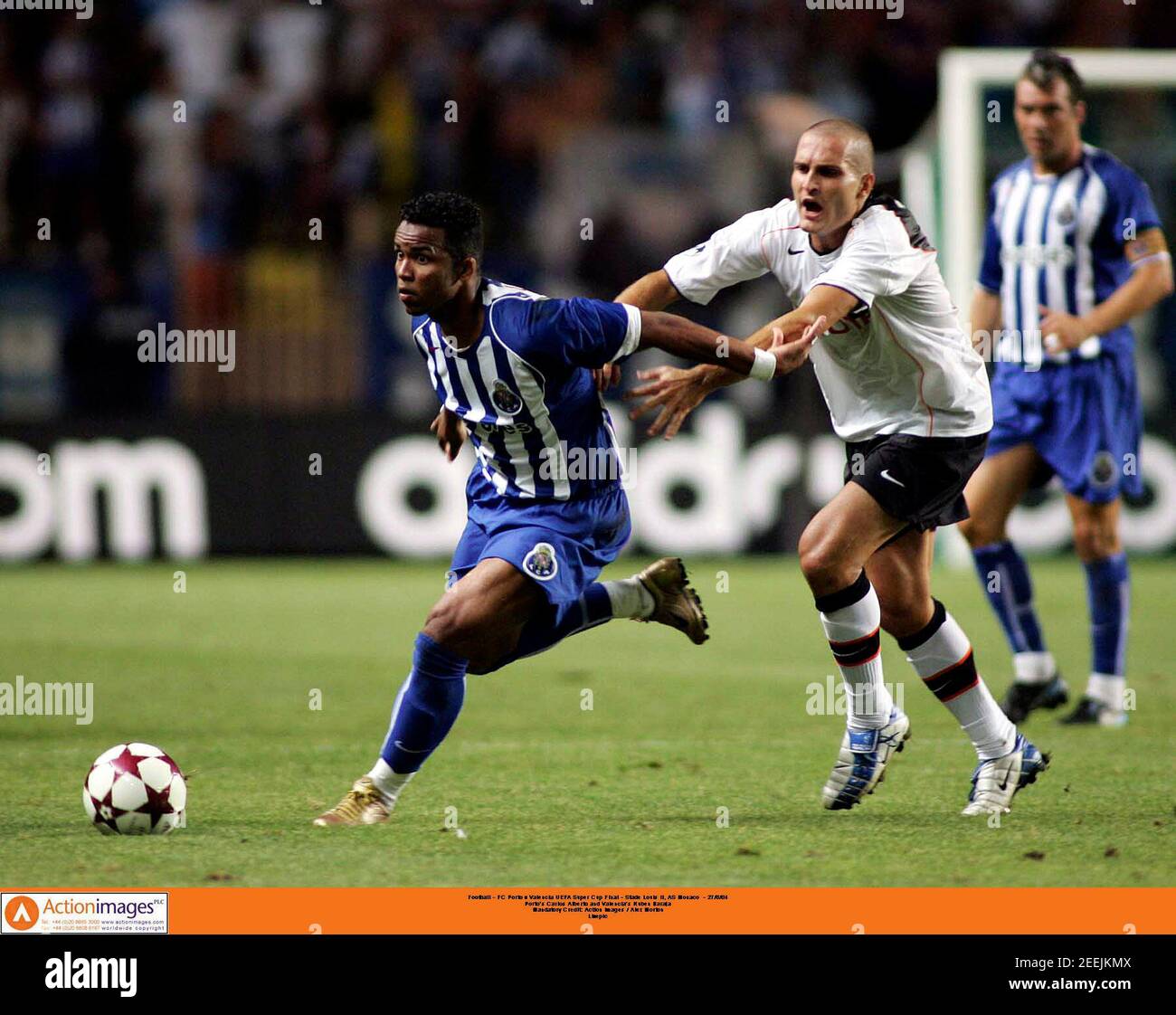 Valencias ruben baraja with super cup hi-res stock photography and ...