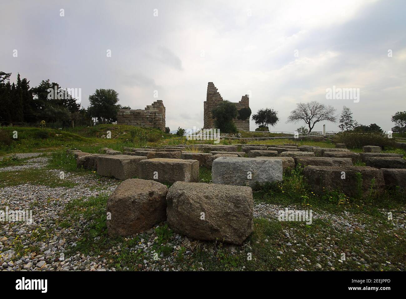 Historic site of Myndos gate the only surviving gate of the ancient ...