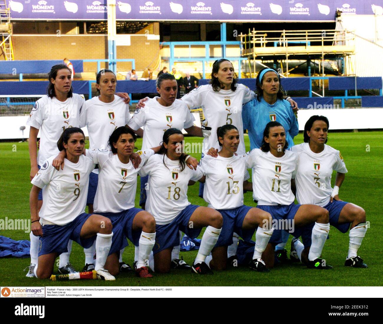 Soccer uefa european championship 2005 group france italy deepdale hi ...