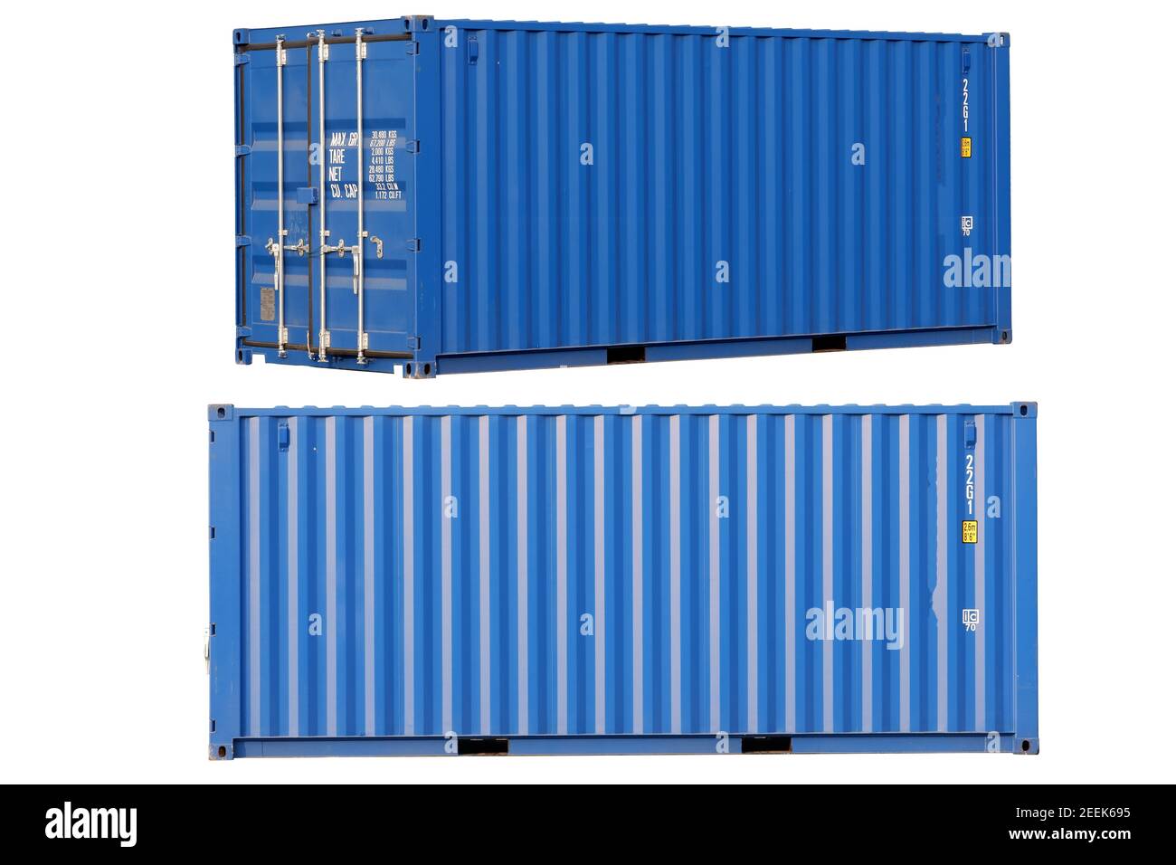 Iso containers Cut Out Stock Images & Pictures - Alamy