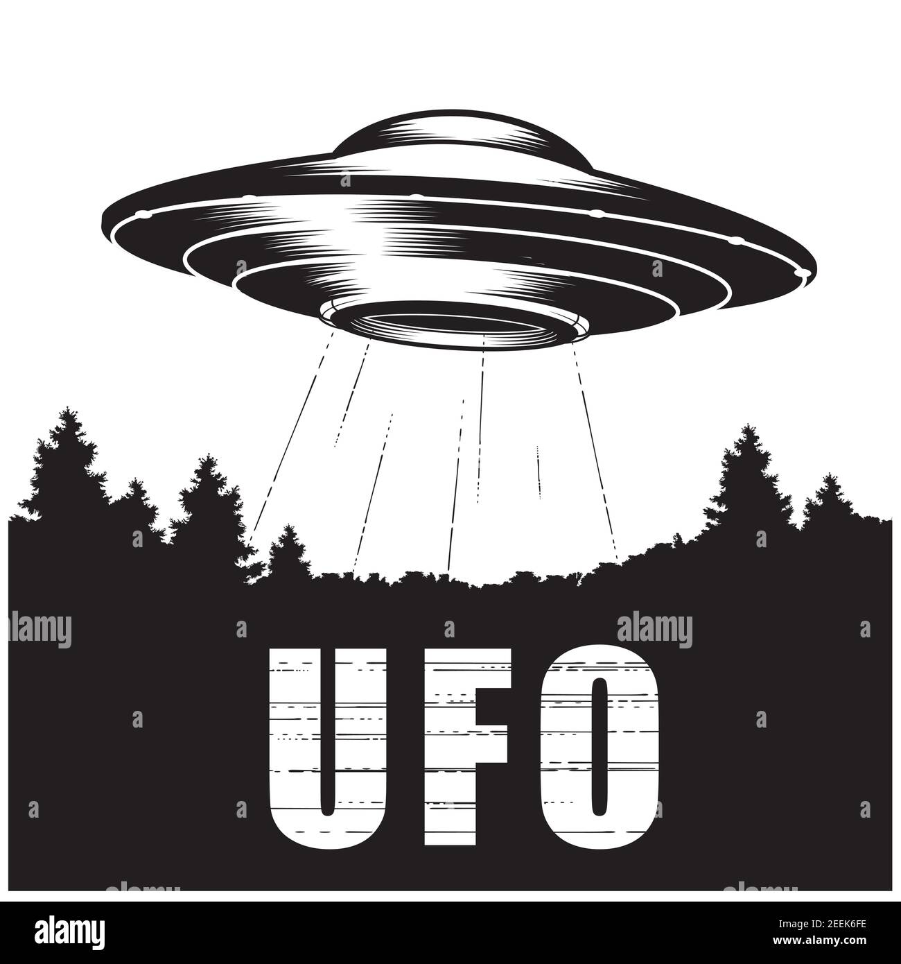 Cartoon flying saucer hi-res stock photography and images - Alamy