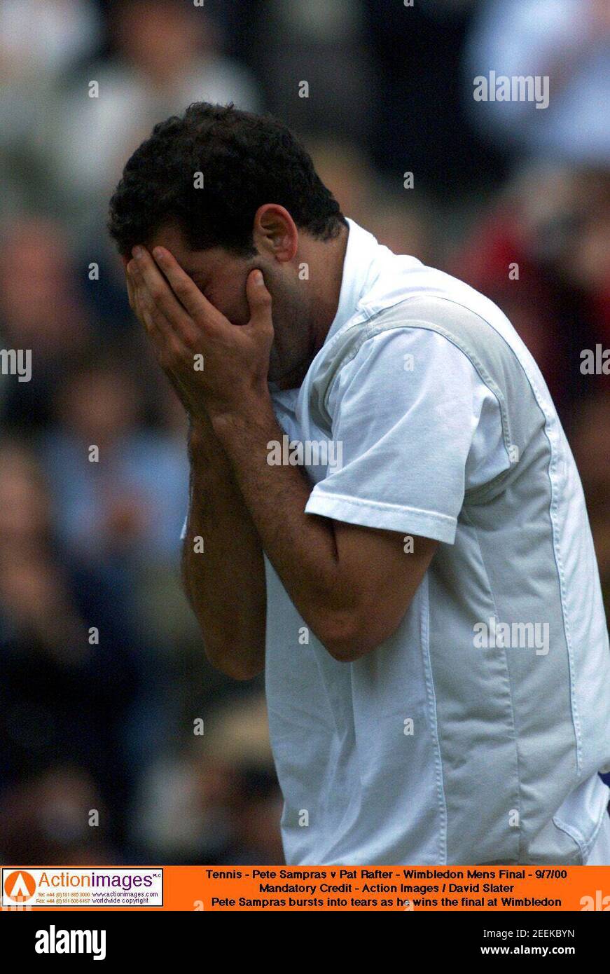 Wimbledon sampras v rafter hi-res stock photography and images - Alamy