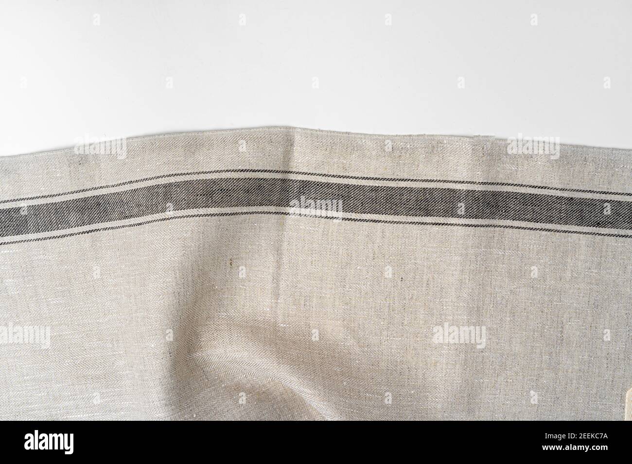 kitchen cloth isolated on white background, close up Stock Photo - Alamy