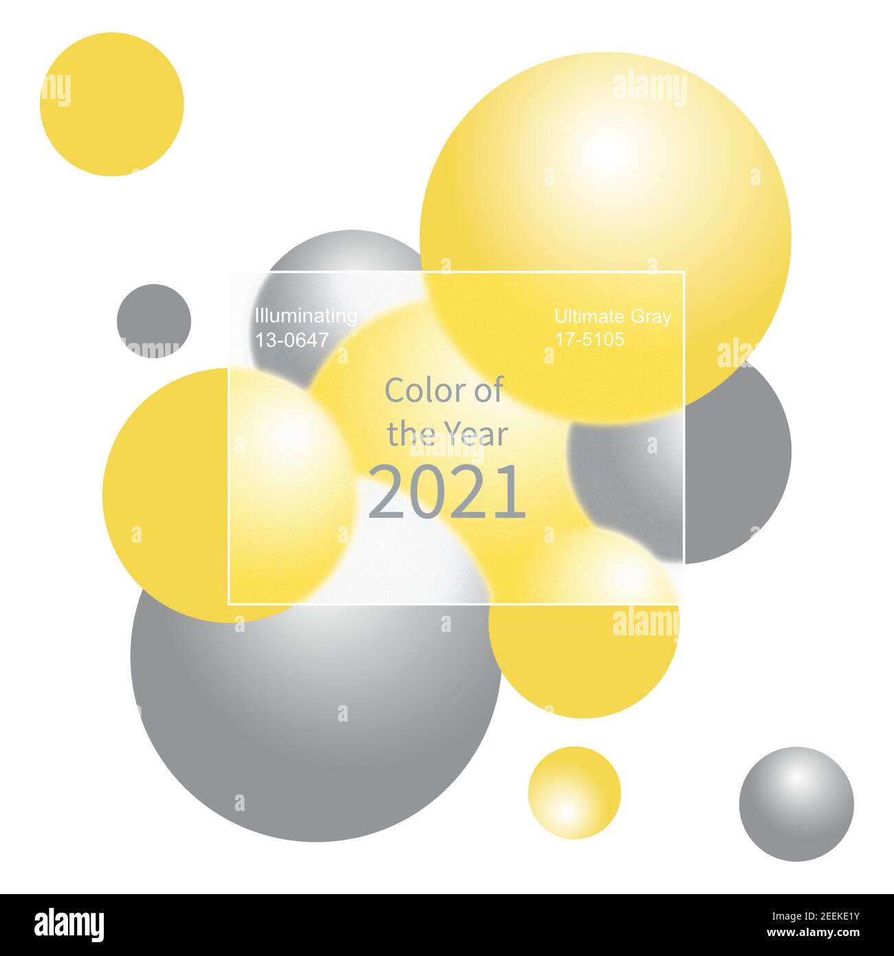 Ultimate grey pantone color Stock Vector Images - Alamy