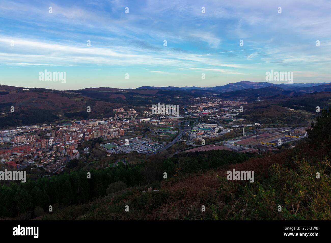 Bilbao center riverside view hi-res stock photography and images - Alamy