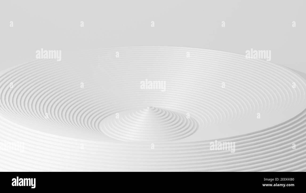 Abstract computer generated 3d illustration of a pattern of white ...