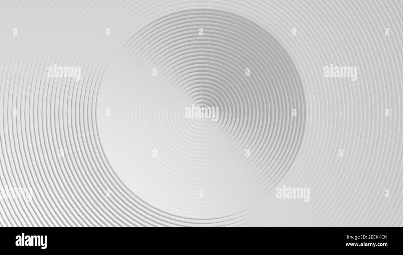 Abstract computer generated 3d illustration of a pattern of white ...