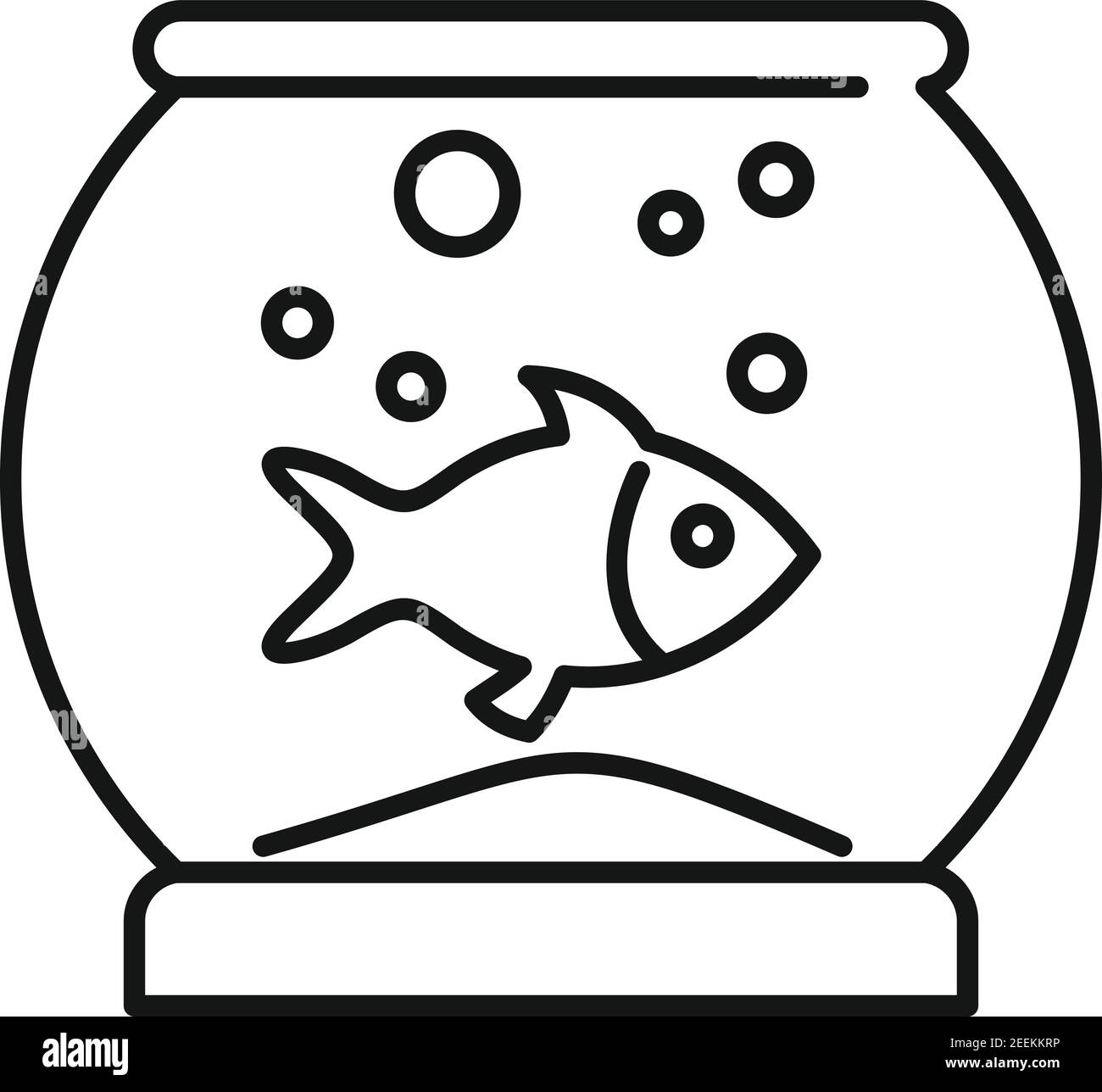 Fish tank home Black and White Stock Photos & Images - Alamy
