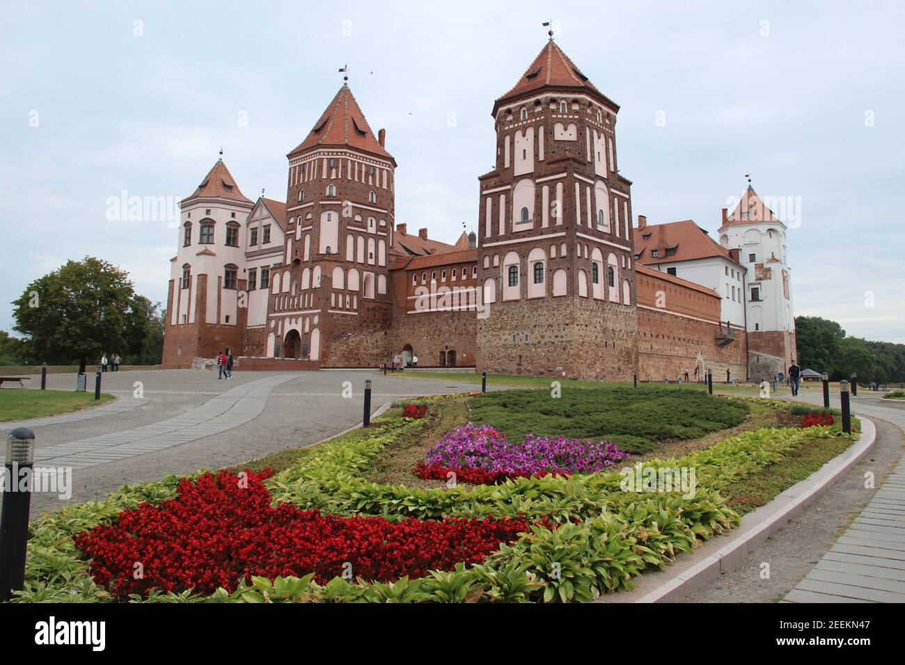 Mir Castle a UNESCO World Heritage site in Mir, Belarus Stock Photo - Alamy