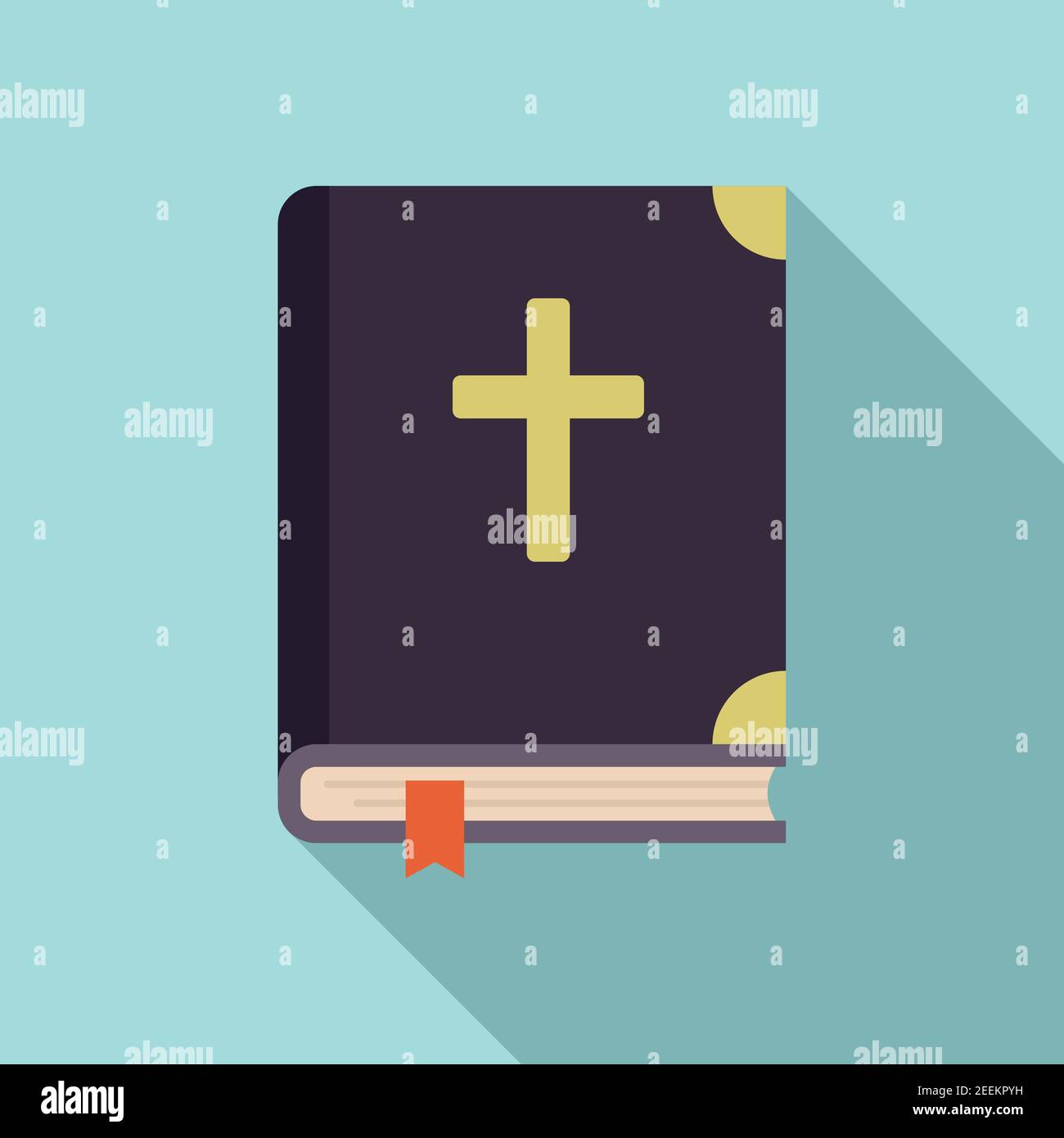 Holy bible icon, flat style Stock Vector Image & Art - Alamy