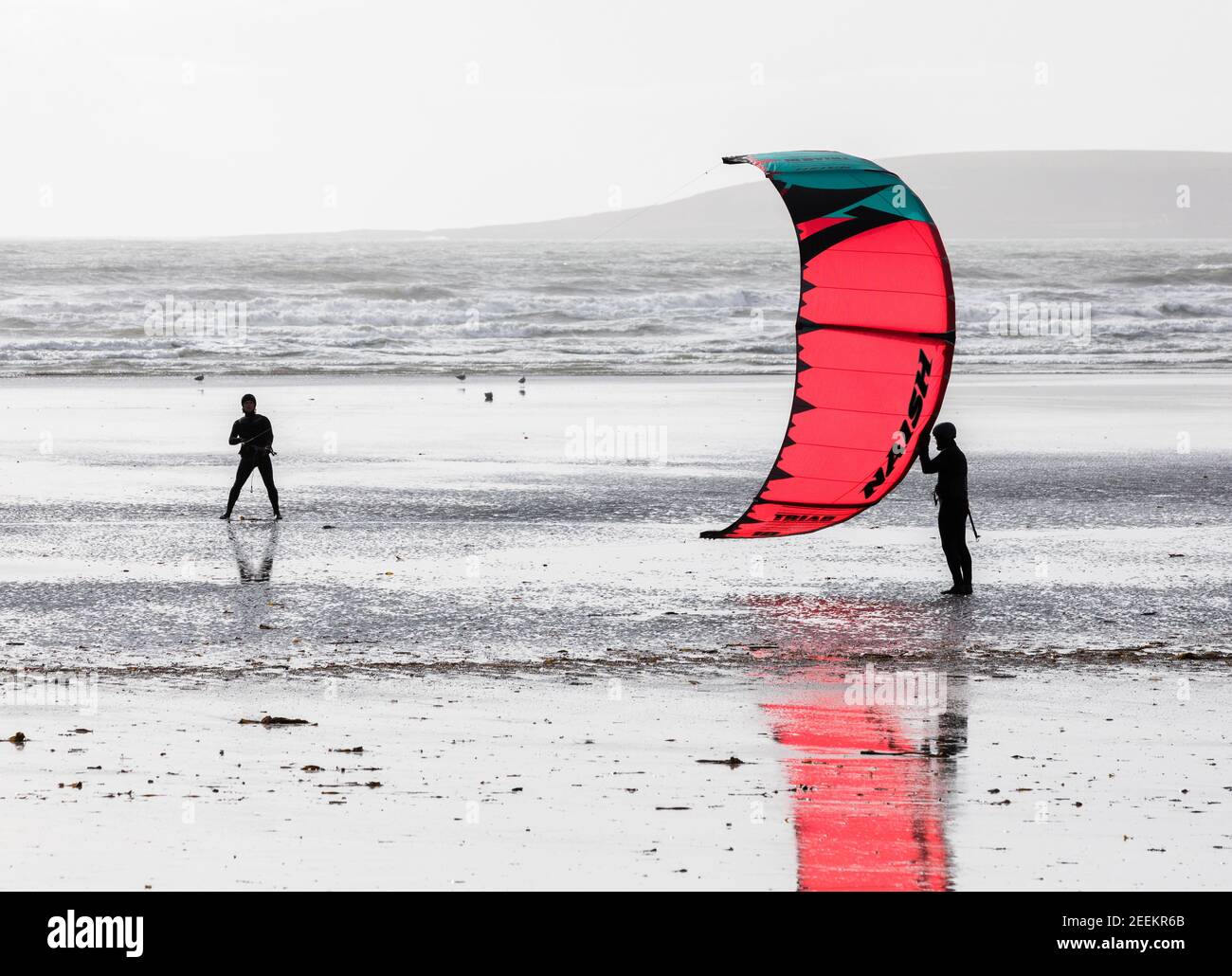 Kitesurfing david creedon hi-res stock photography and images - Alamy