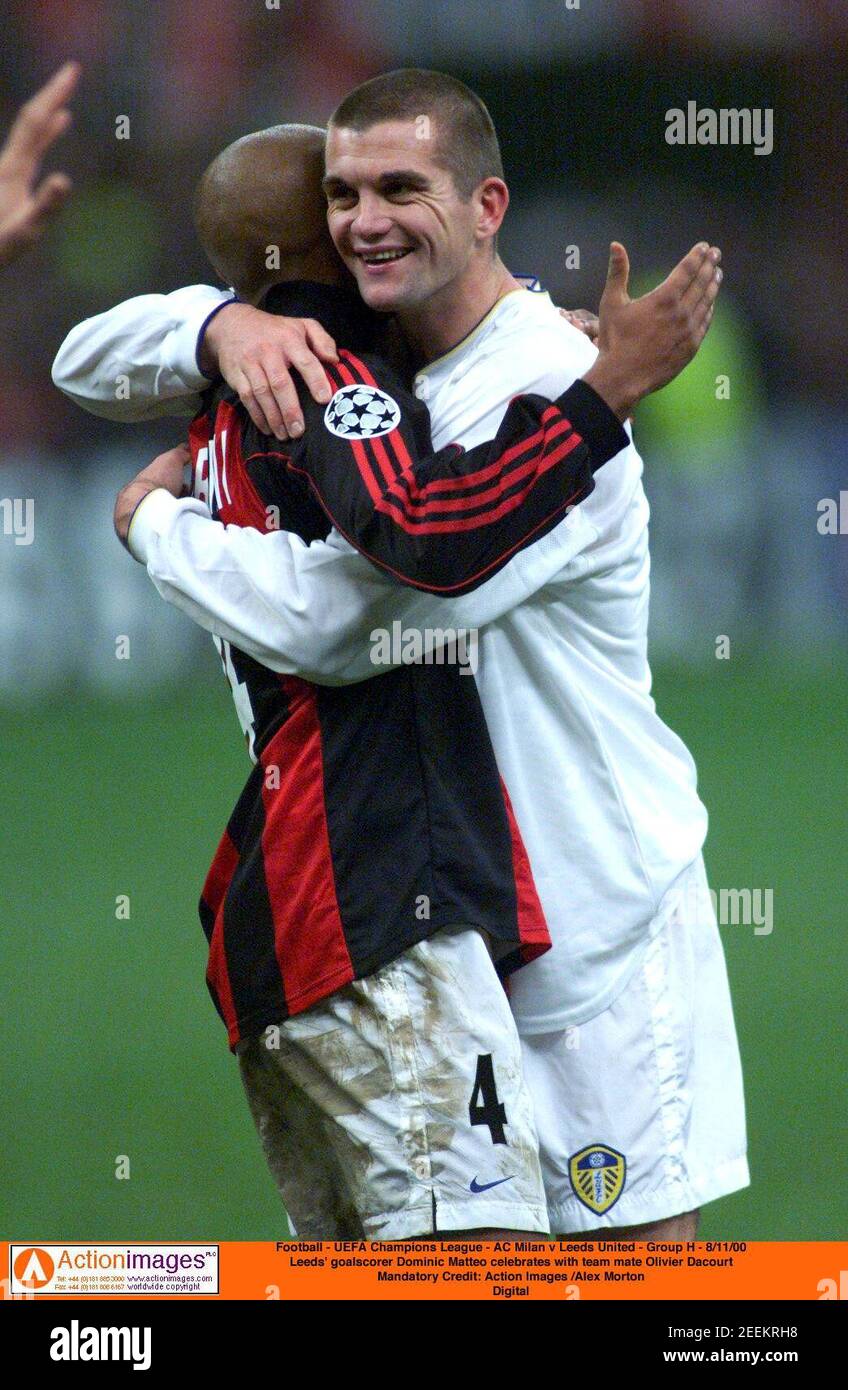 Dominic matteo leeds ac milan hi-res stock photography and images - Alamy