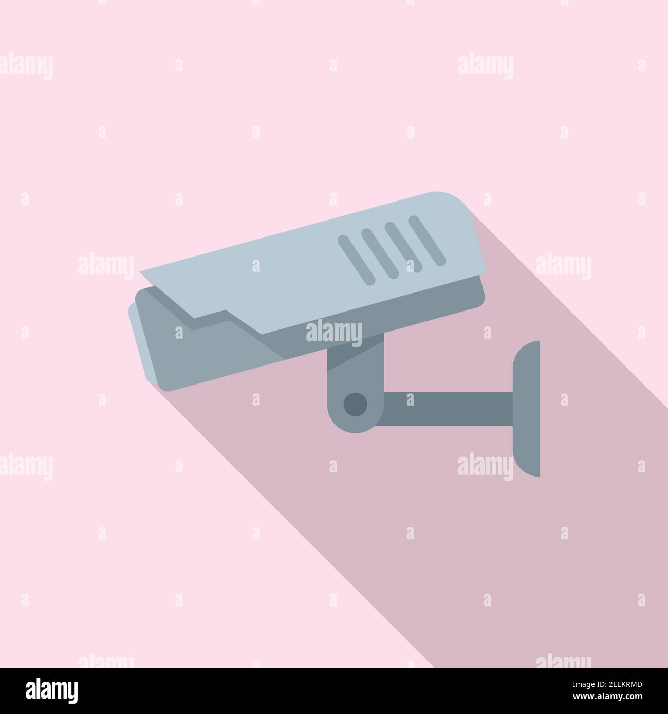 Security camera icon, flat style Stock Vector Image & Art - Alamy