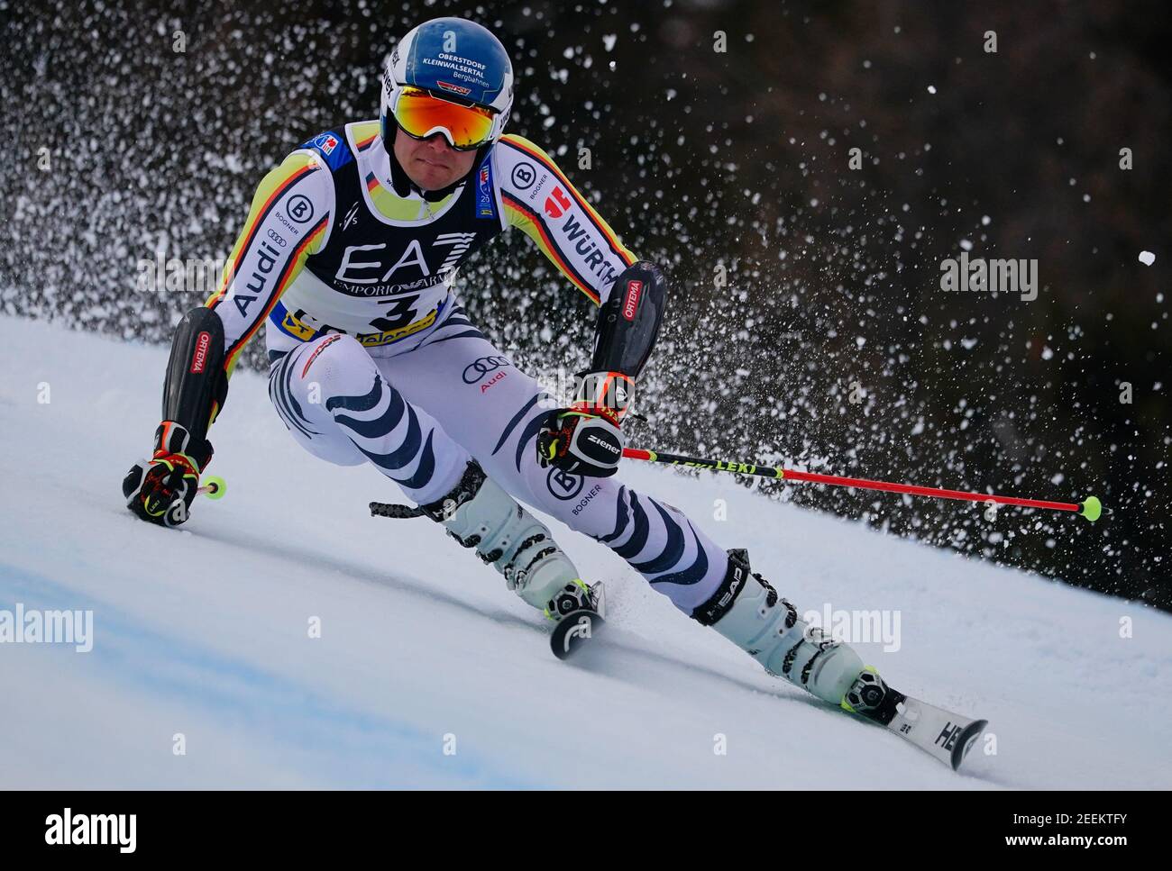16 February 2021, Italy, Cortina D´ampezzo: Alpine Skiing: World ...