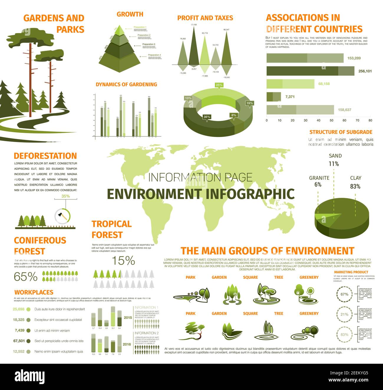 Ecology Infographic Template