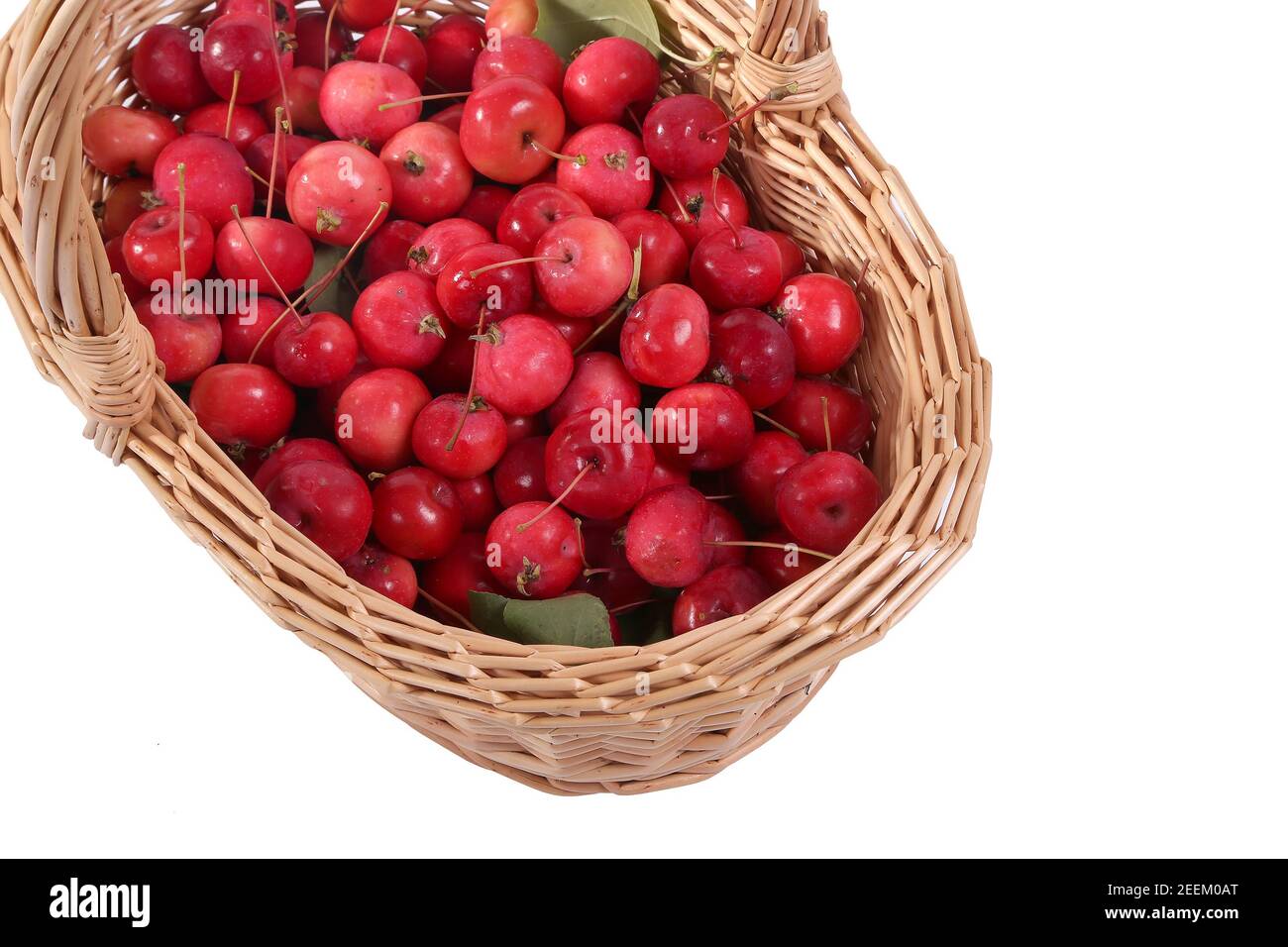 Still-life with fresh small red apples Stock Photo - Alamy