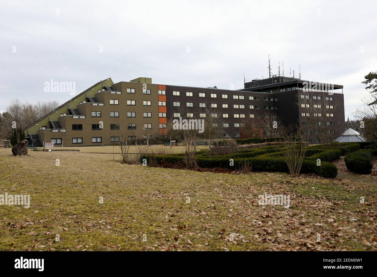 Nettersheim, Germany. 16th Feb, 2021. The Euskirchen Municipal ...