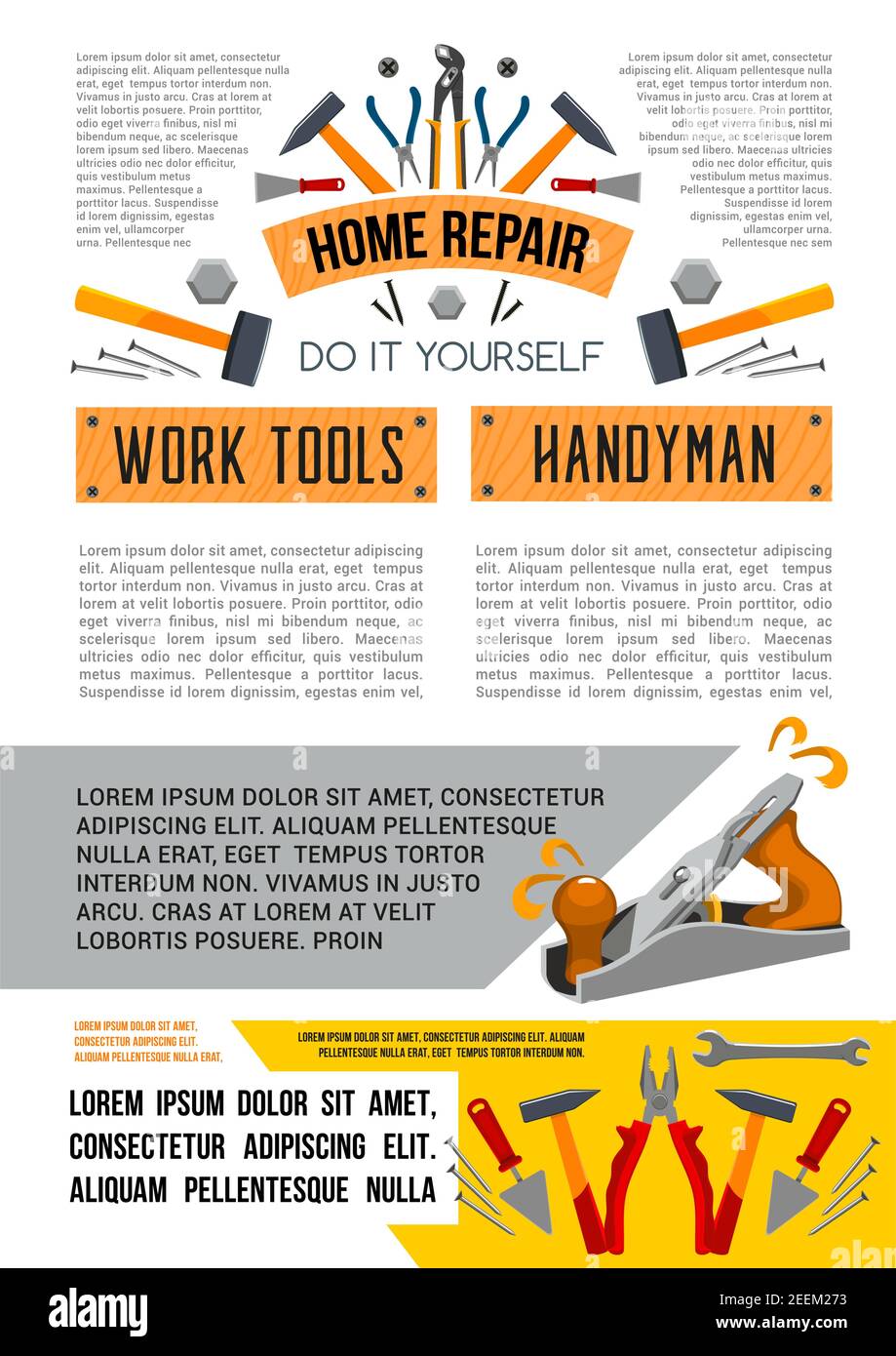 Plaster renovation Stock Vector Images - Alamy