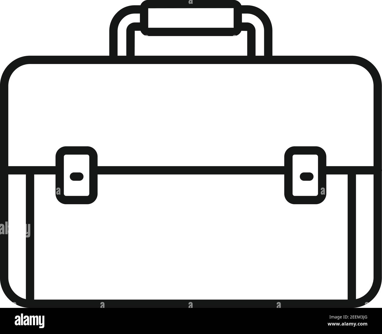 Briefcase icon, outline style Stock Vector Image & Art - Alamy