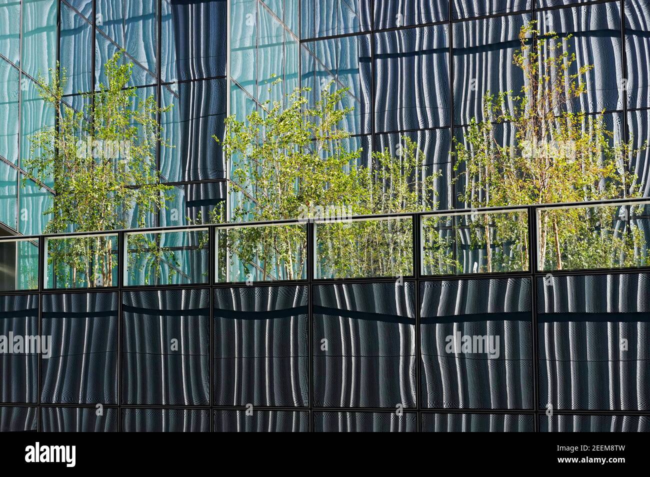 window abstracts in Hudson Yards Manhattan New York City Stock Photo ...
