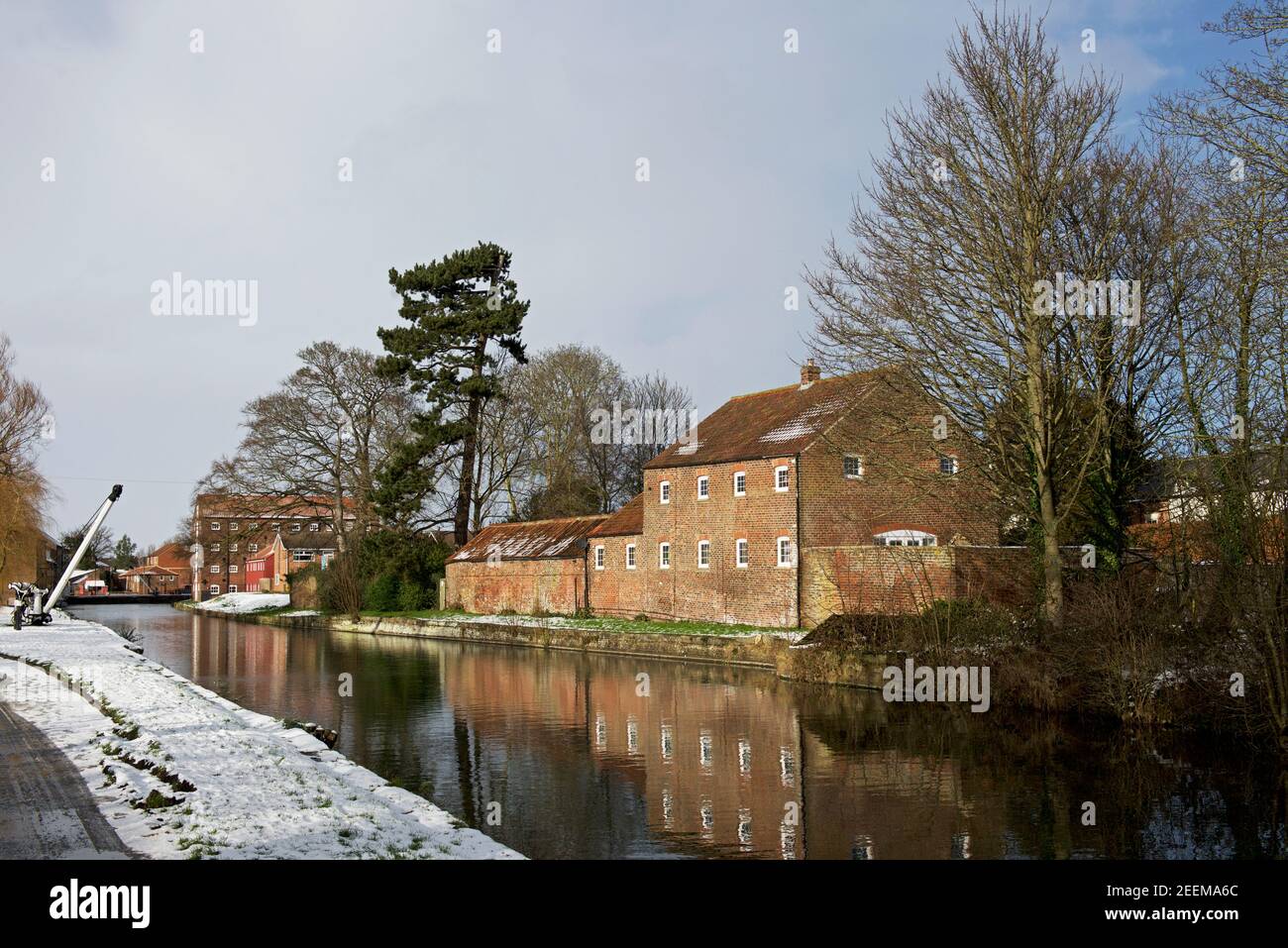 Driffield Navigation in Driffield, East Yorkshire, England UK Stock ...