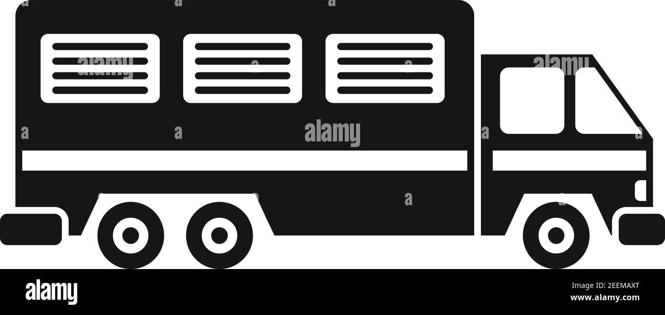 Prison truck icon, simple style Stock Vector Image & Art - Alamy Prison truck icon, simple style Stock Vector Image & Art - Alamy