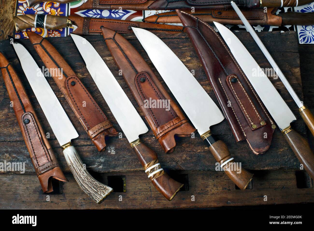 Professional knives hi-res stock photography and images - Alamy