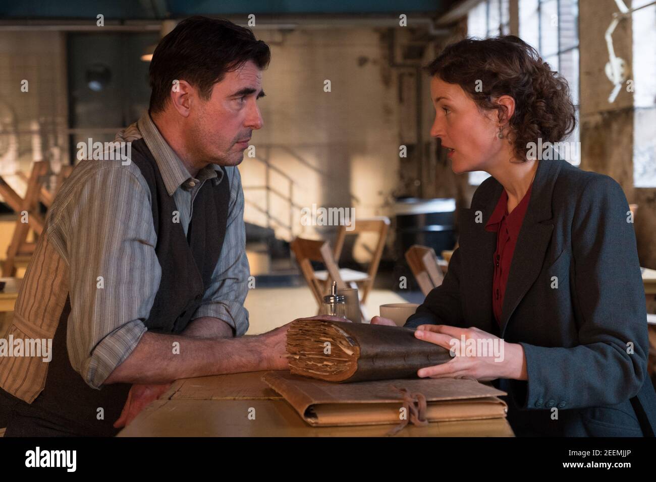 Claes Bang, Vicky Krieps, "The Last Vermeer" (2020) Credit: Jack ...