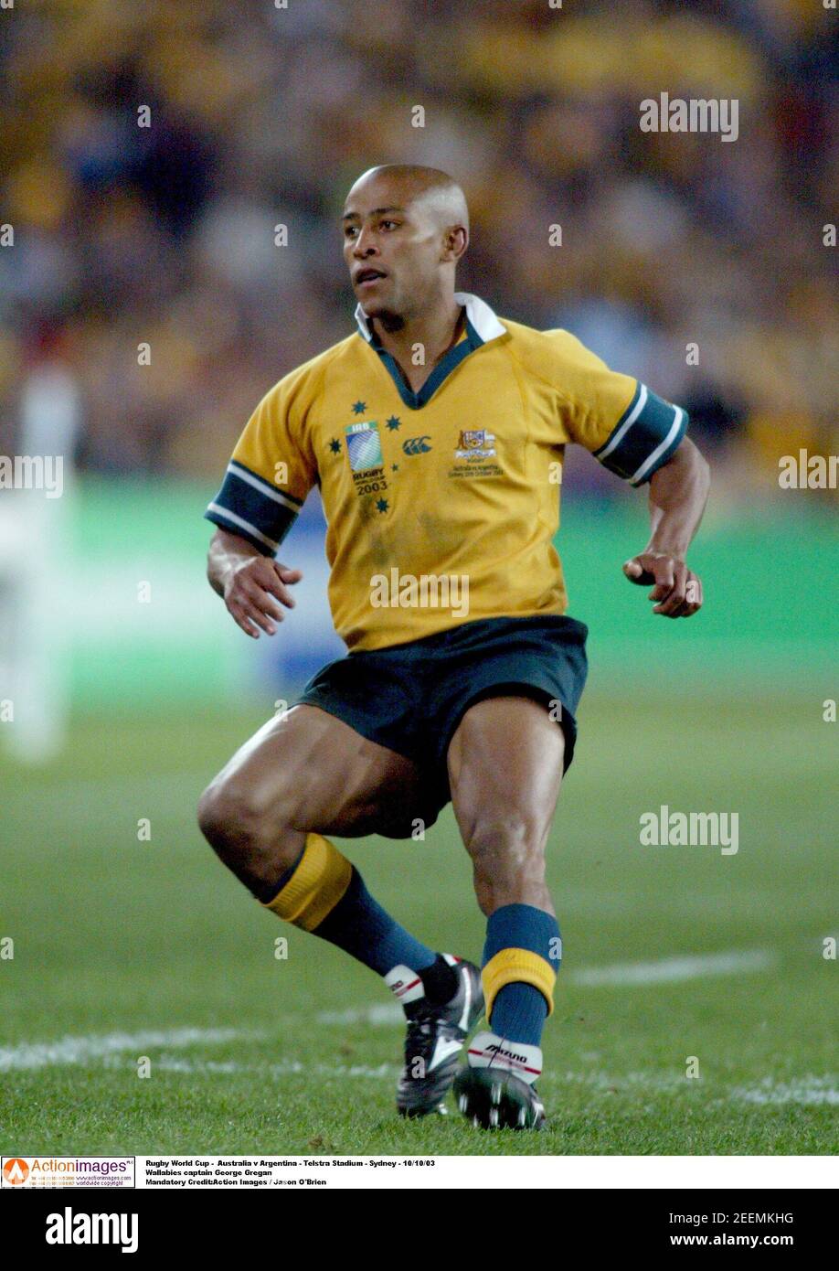 George gregan wallabies hi-res stock photography and images - Alamy