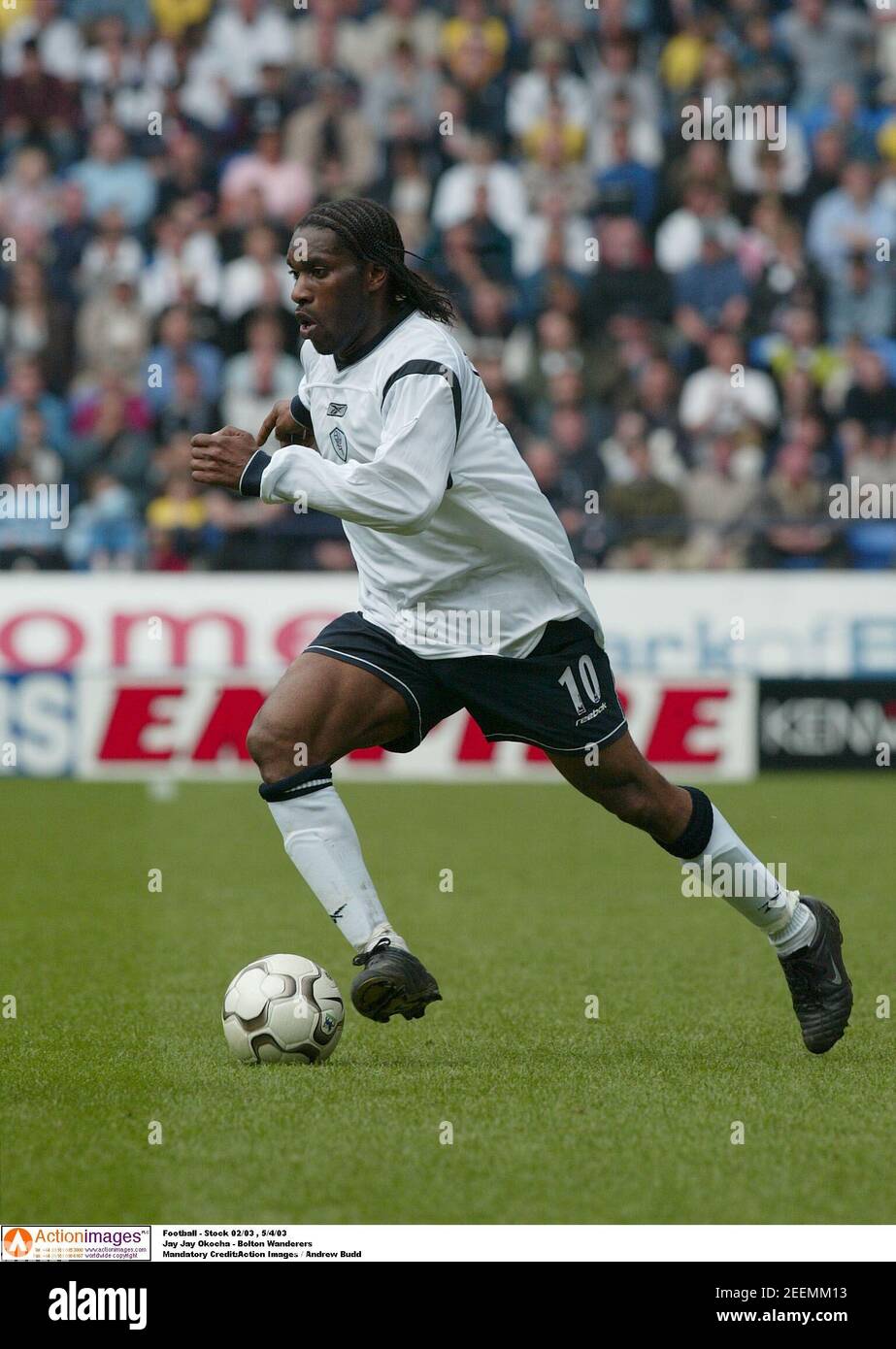 Bolton wanderers jay jay okocha hi-res stock photography and images - Alamy