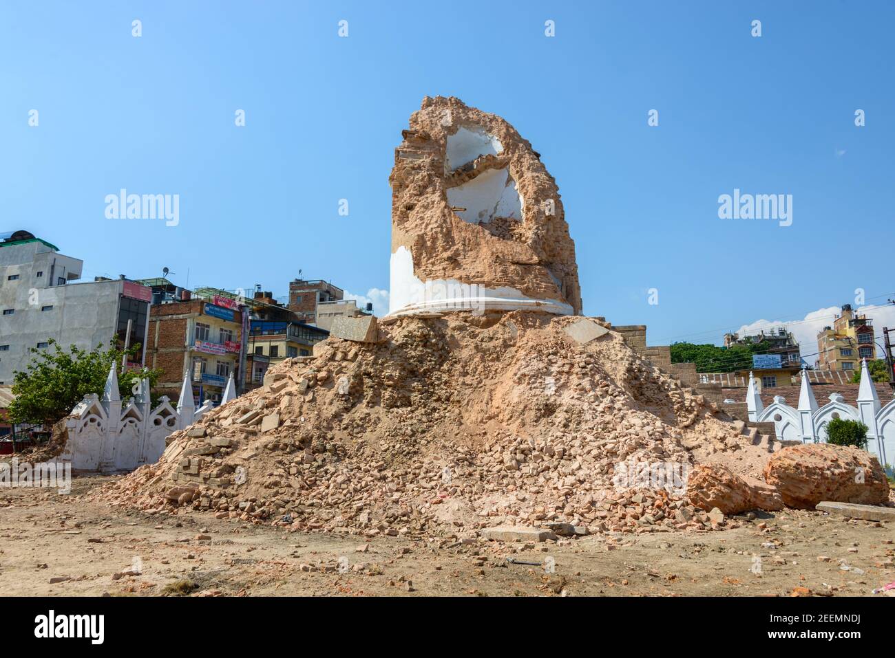 Dharahara tower nepal hi-res stock photography and images - Alamy