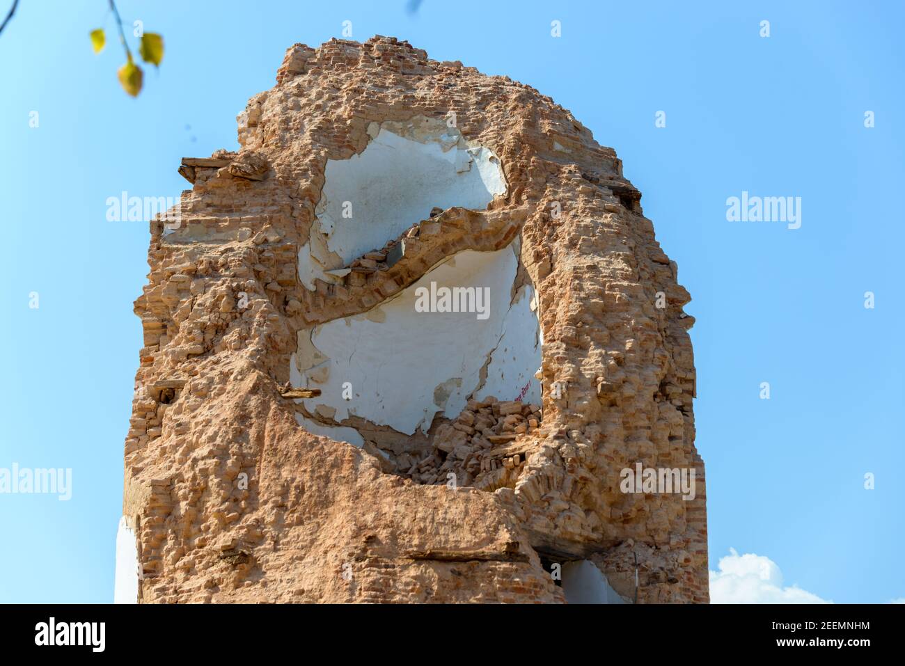 KATHMANDU, NEPAL - MAY 5, 2015: The rubble has been removed around ...