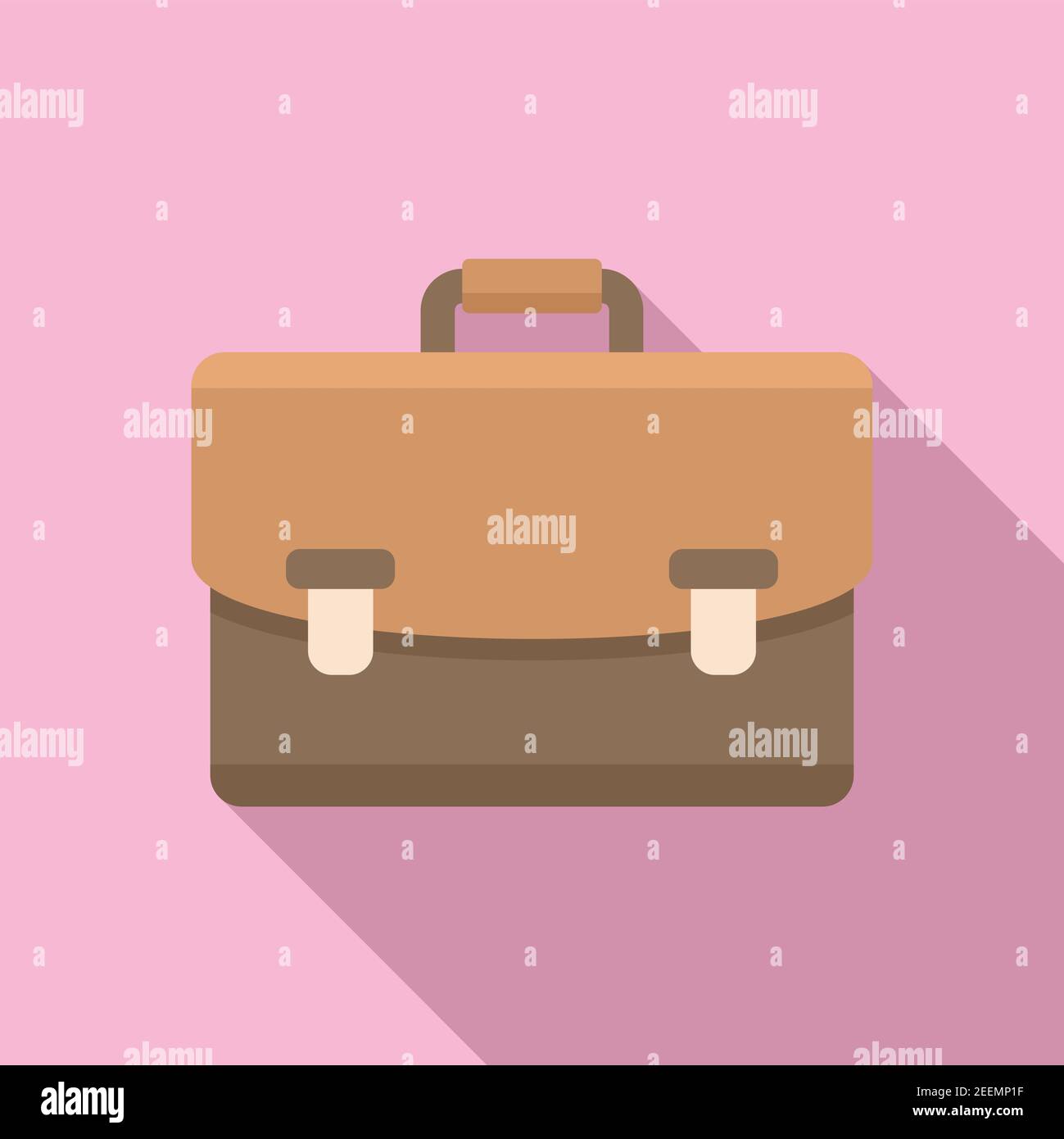 Notary briefcase icon, flat style Stock Vector Image & Art - Alamy