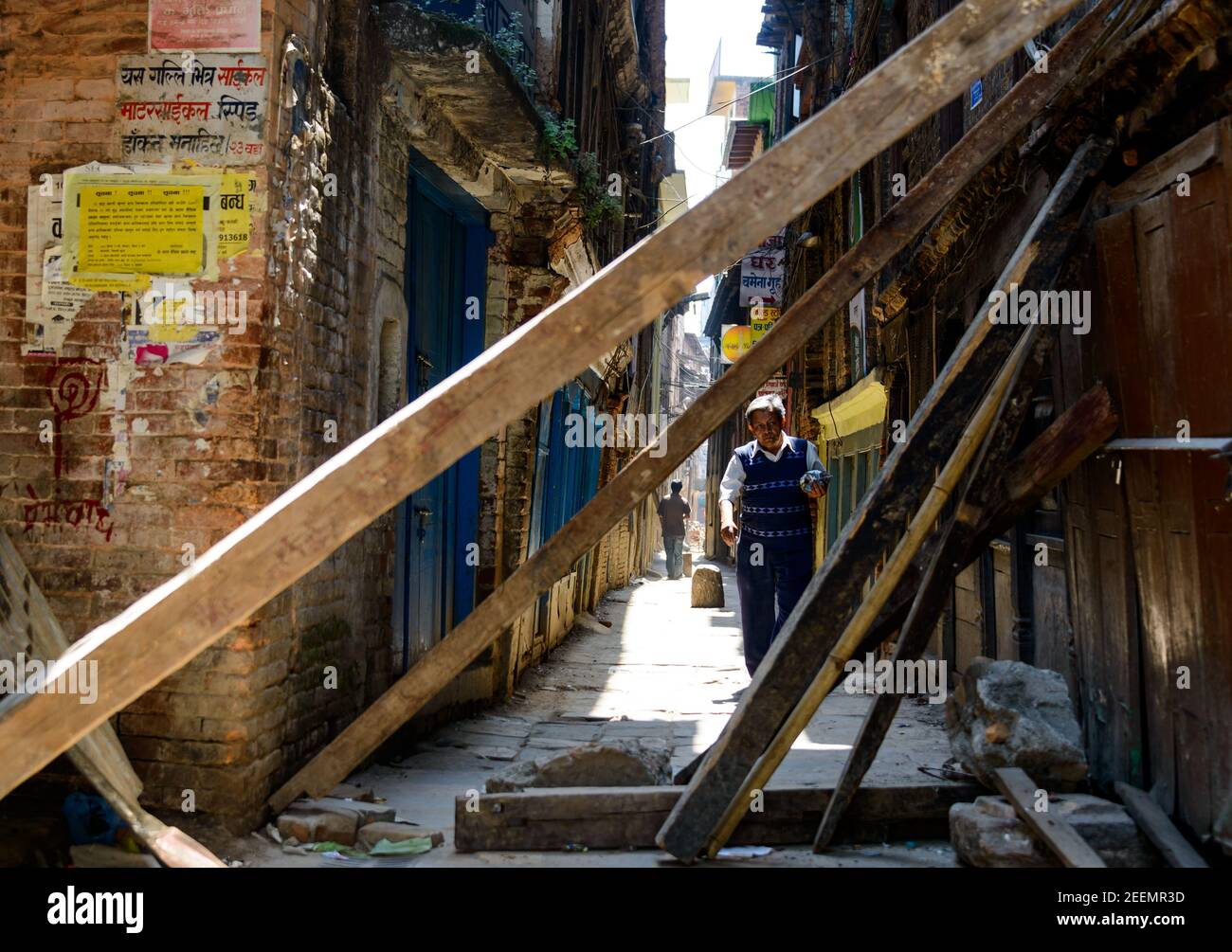 Damaged Support Beams High Resolution Stock Photography and Images - Alamy