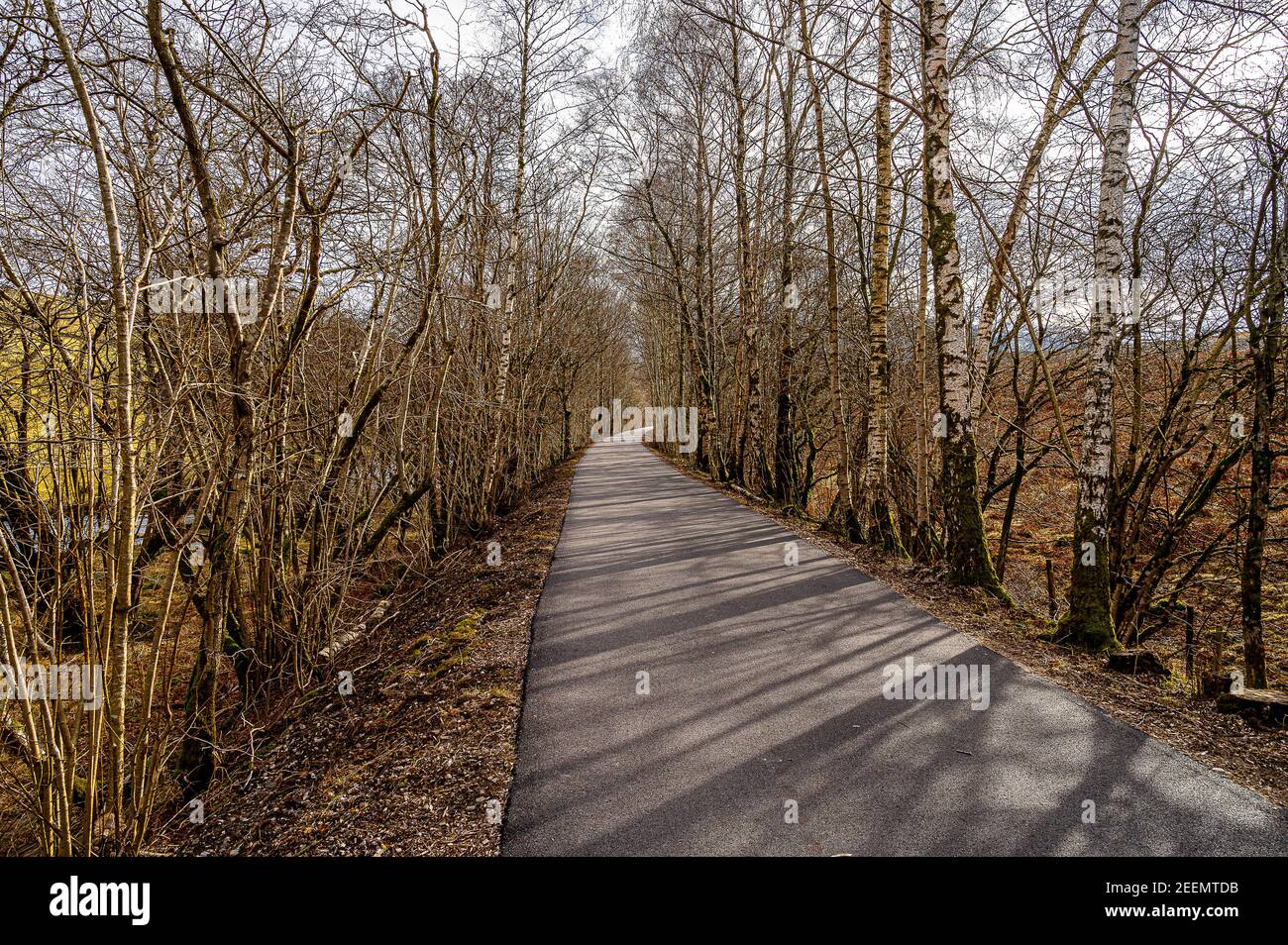 Keswick Railway walk Stock Photo - Alamy