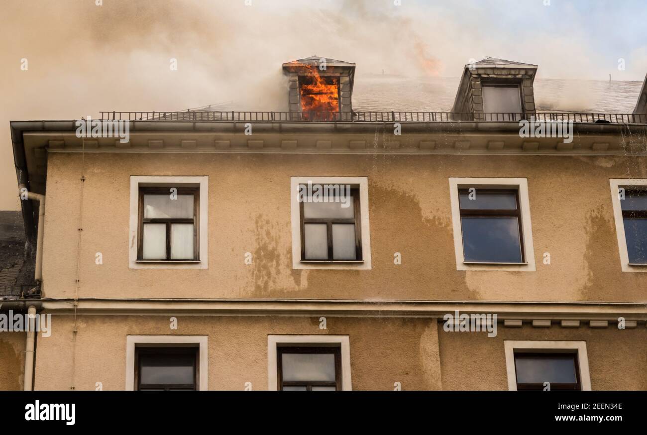Roof upper story upper story hi-res stock photography and images - Alamy
