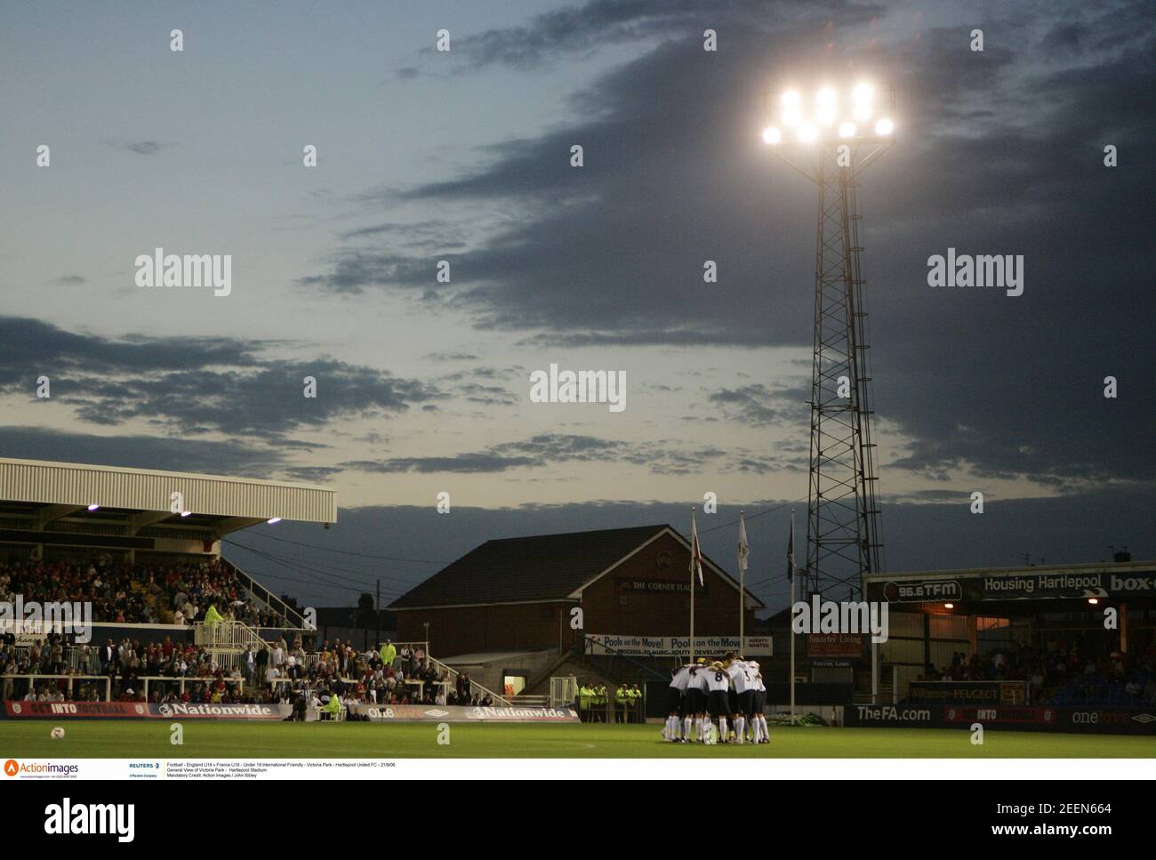 Victoria park hartlepool stadium hi-res stock photography and images ...
