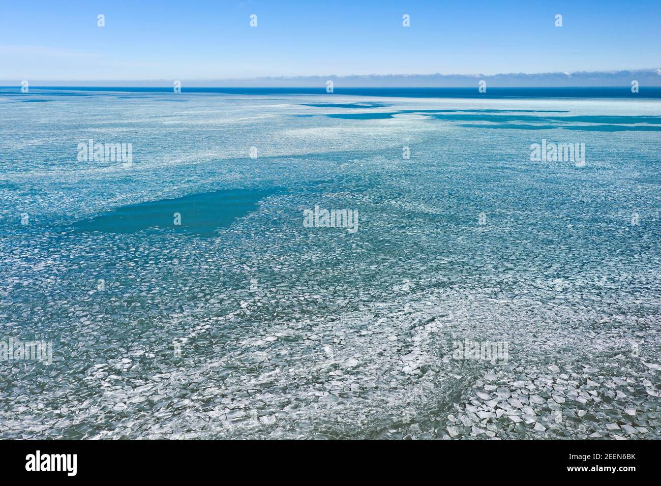 Aerial view of beach, chicago hi-res stock photography and images - Alamy