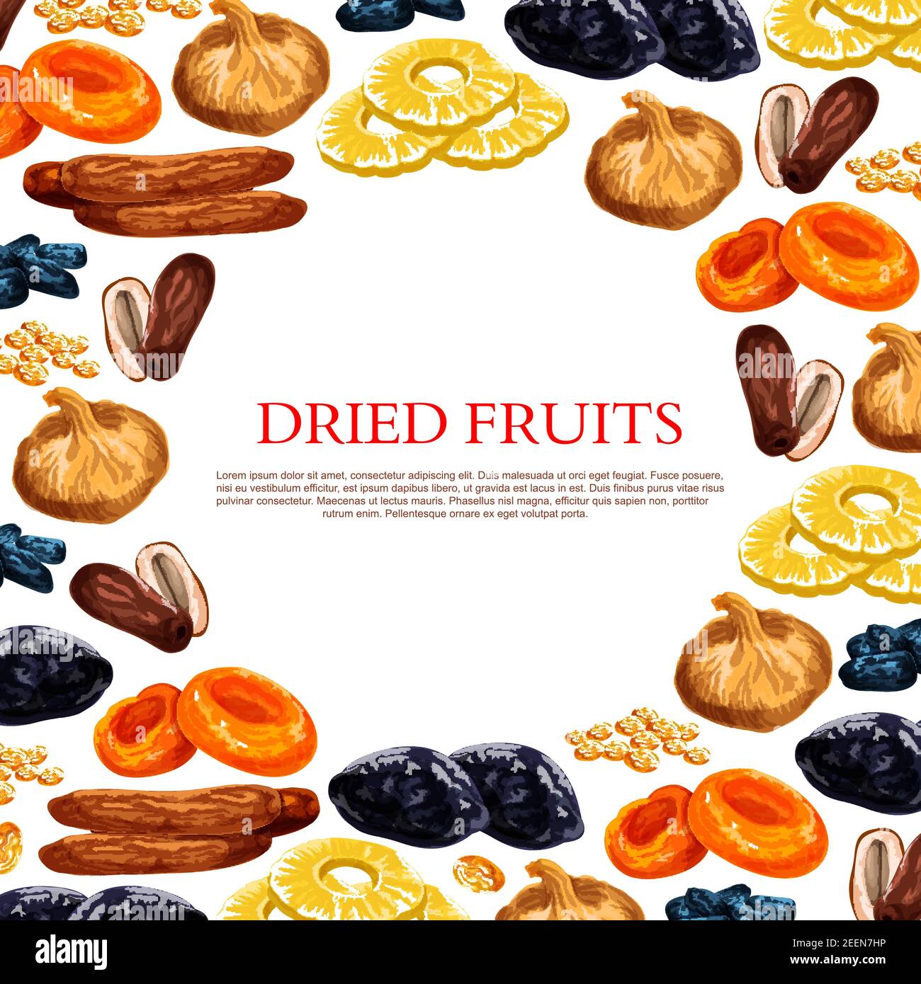 Dry fruit shop Stock Vector Images - Alamy