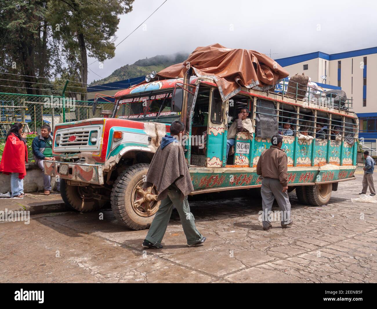 Old Decorated Bus In Old High Resolution Stock Photography and Images ...