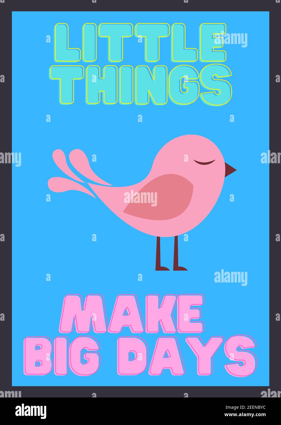 Inspirational Quotes Wallpaper or Poster Stock Photo - Alamy