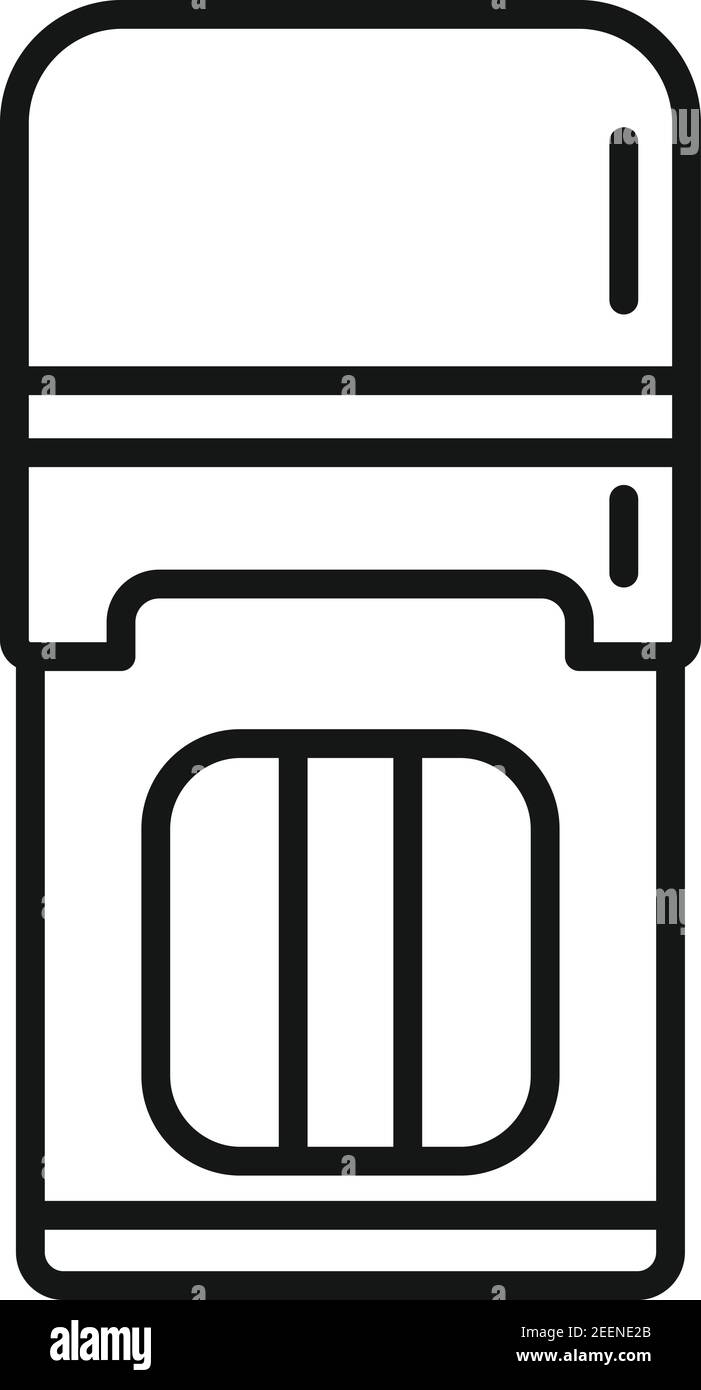 Notary stamp icon, outline style Stock Vector Image & Art - Alamy