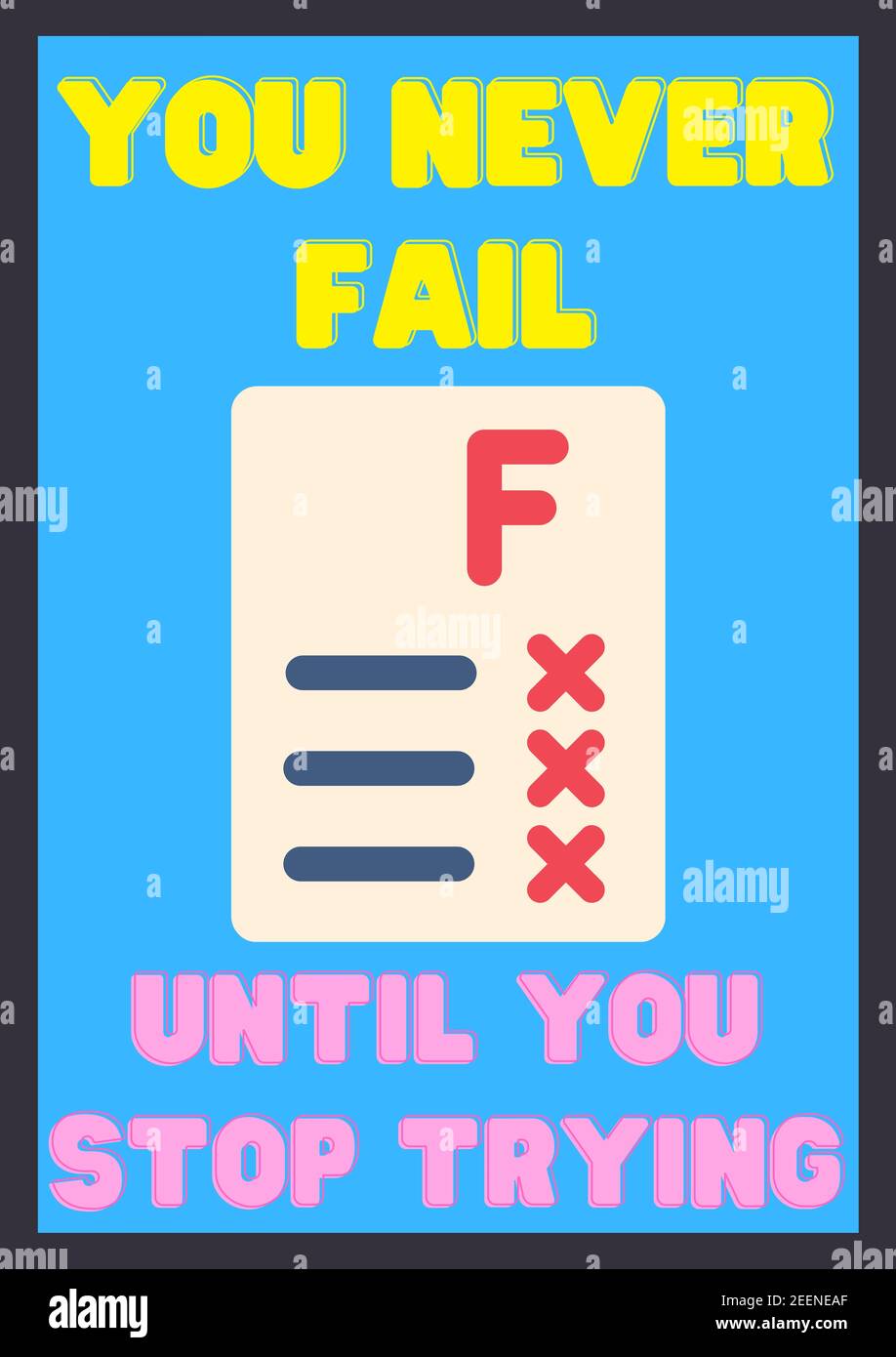 Inspirational Quotes Wallpaper or Poster Stock Photo - Alamy