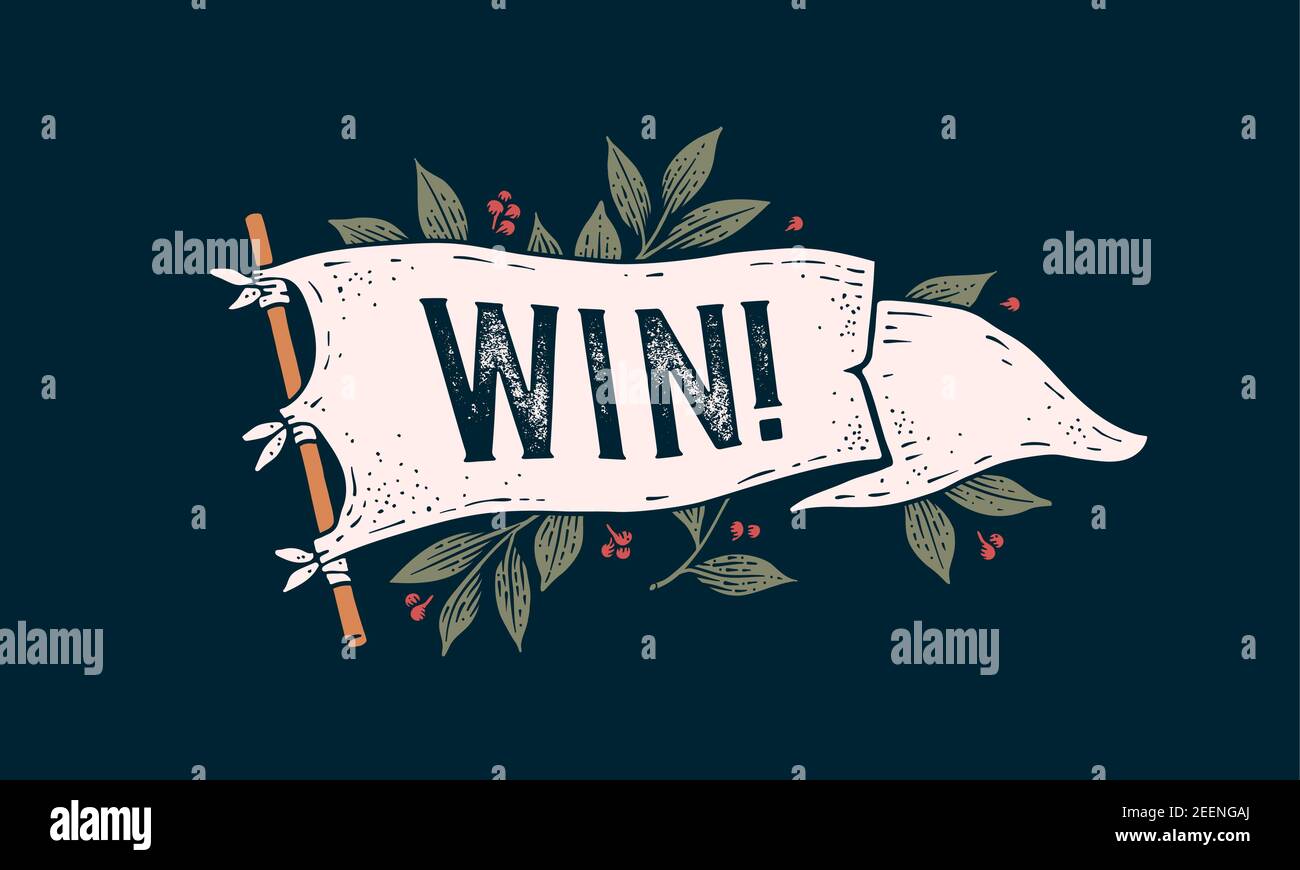 Vintage flag silhouette hi-res stock photography and images - Alamy