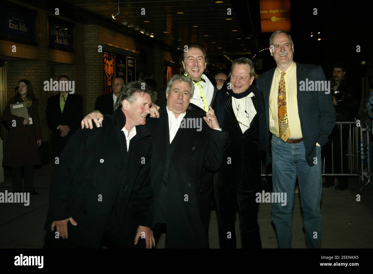 NEW YORK, NY- MARCH 17: Michael Palin, Terry Jones, Eric Idle, Terry ...
