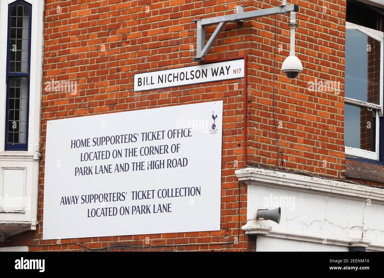 Bill nicholson way at white hart lane hi-res stock photography and ...