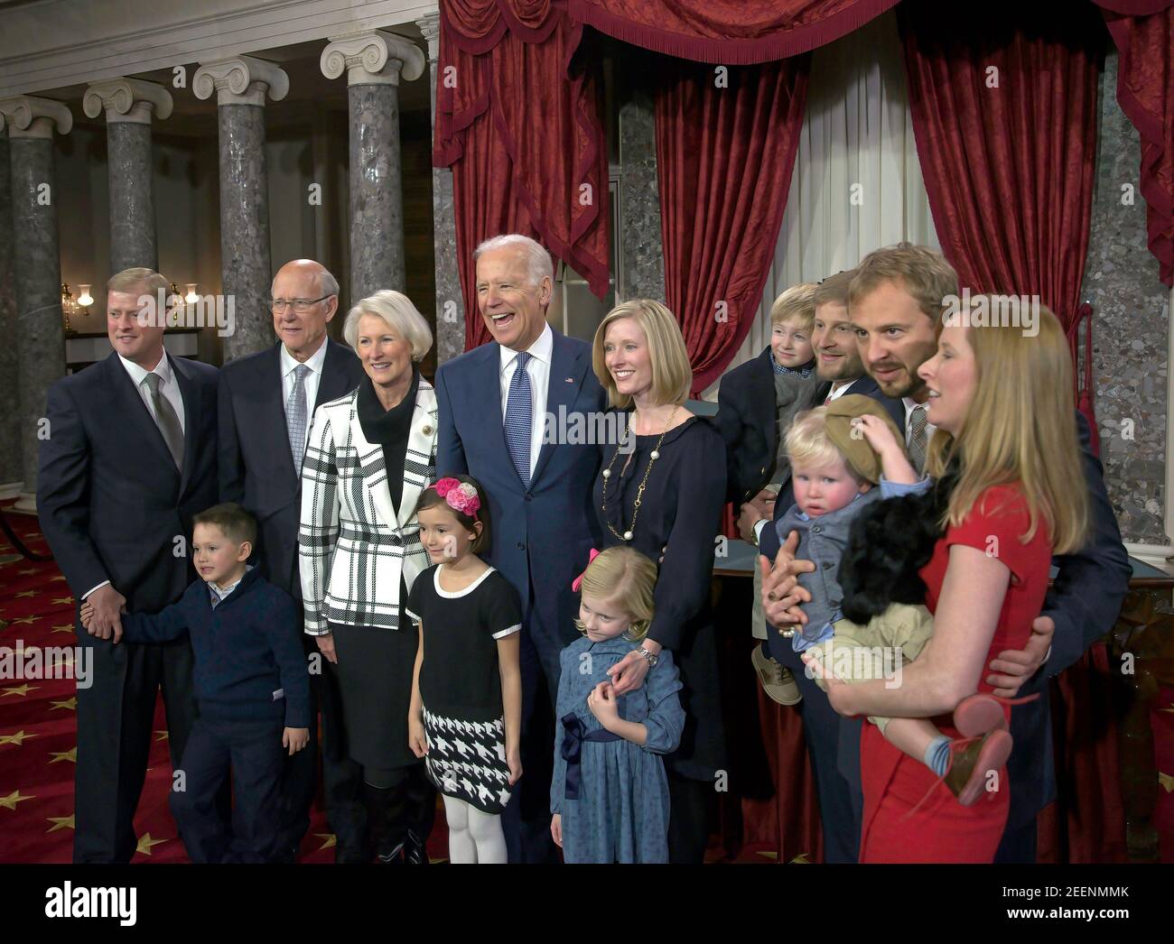 Washington DC, USA, January 6, 2015Senator Pat Roberts (R-KS) with his ...